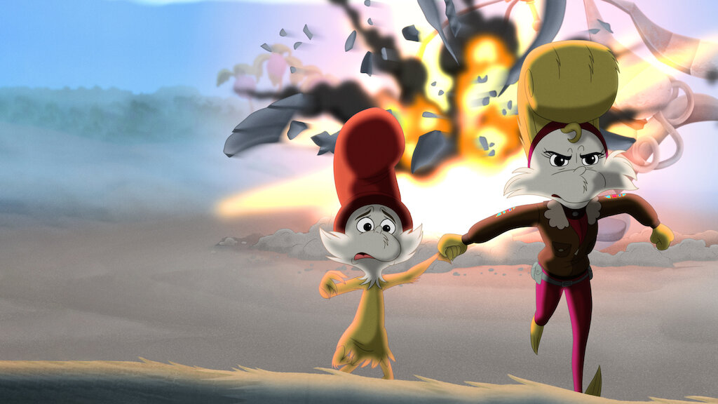 Personnages D'oeufs Verts Et De Jambon