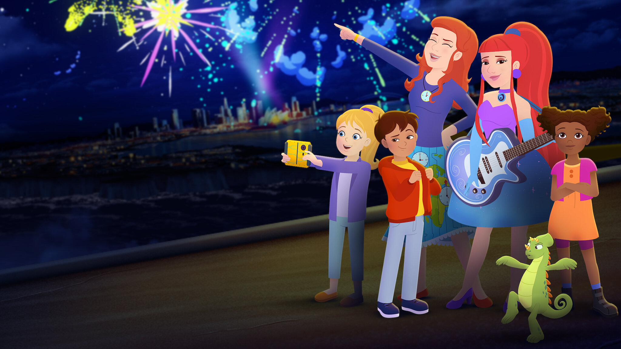 Cartoon Magische Schoolbus