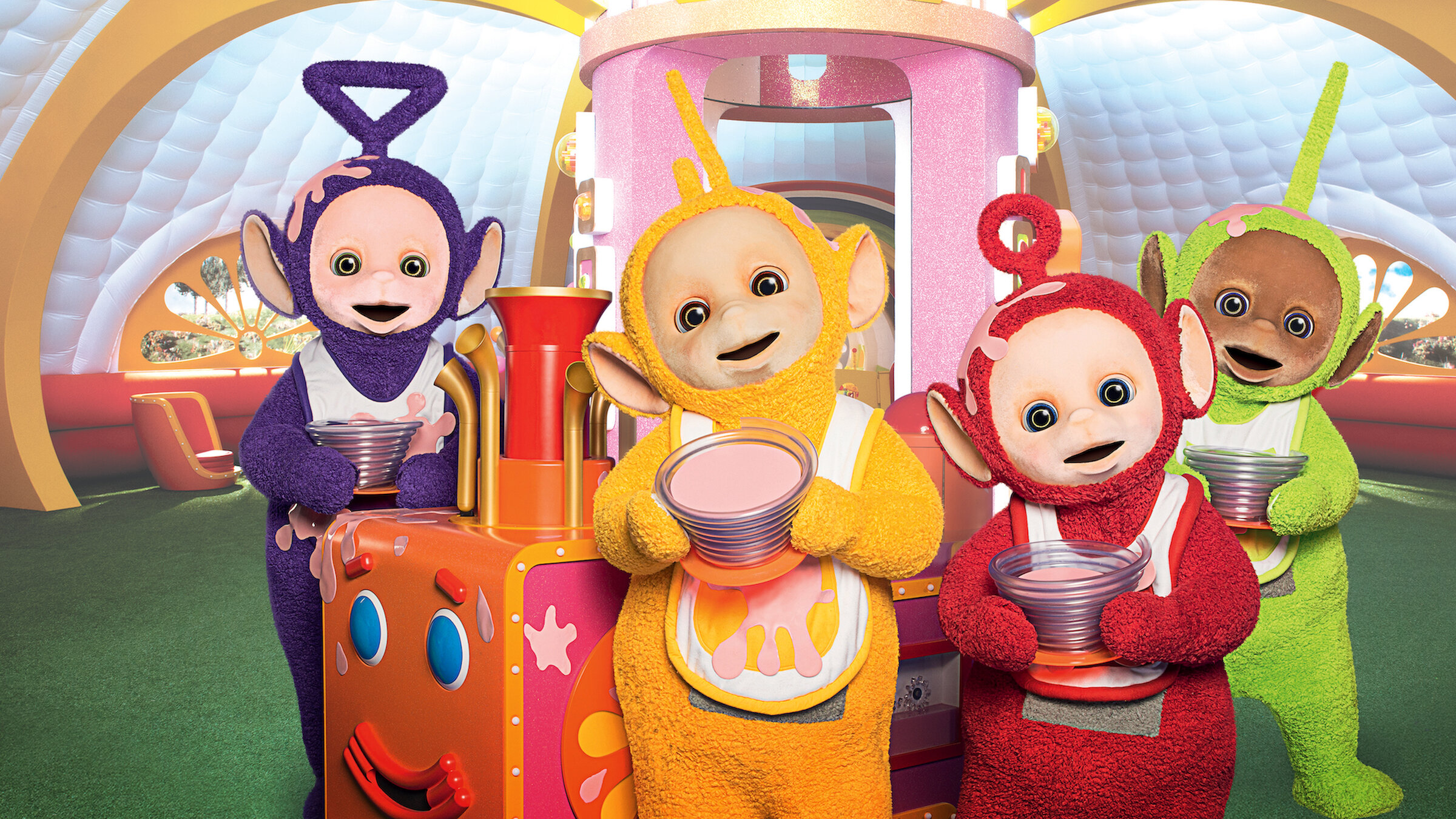 Blaue Teletubbies