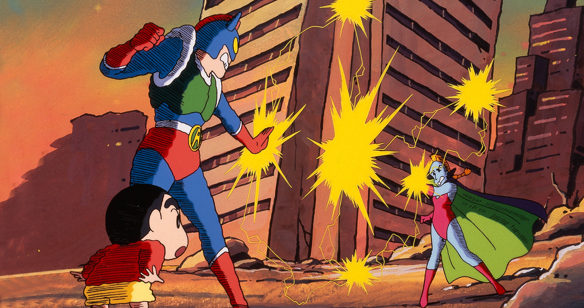 Crayon Shin Chan Action Kamen Vs Leotard Devil