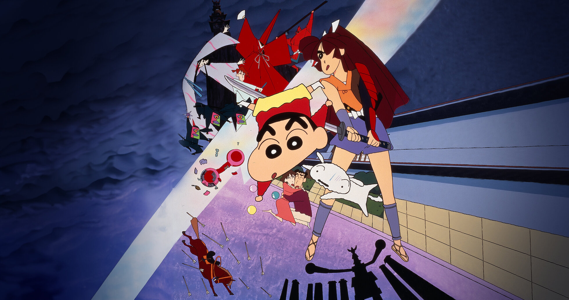 Crayon Shin Chan Action Kamen Vs Leotard Devil