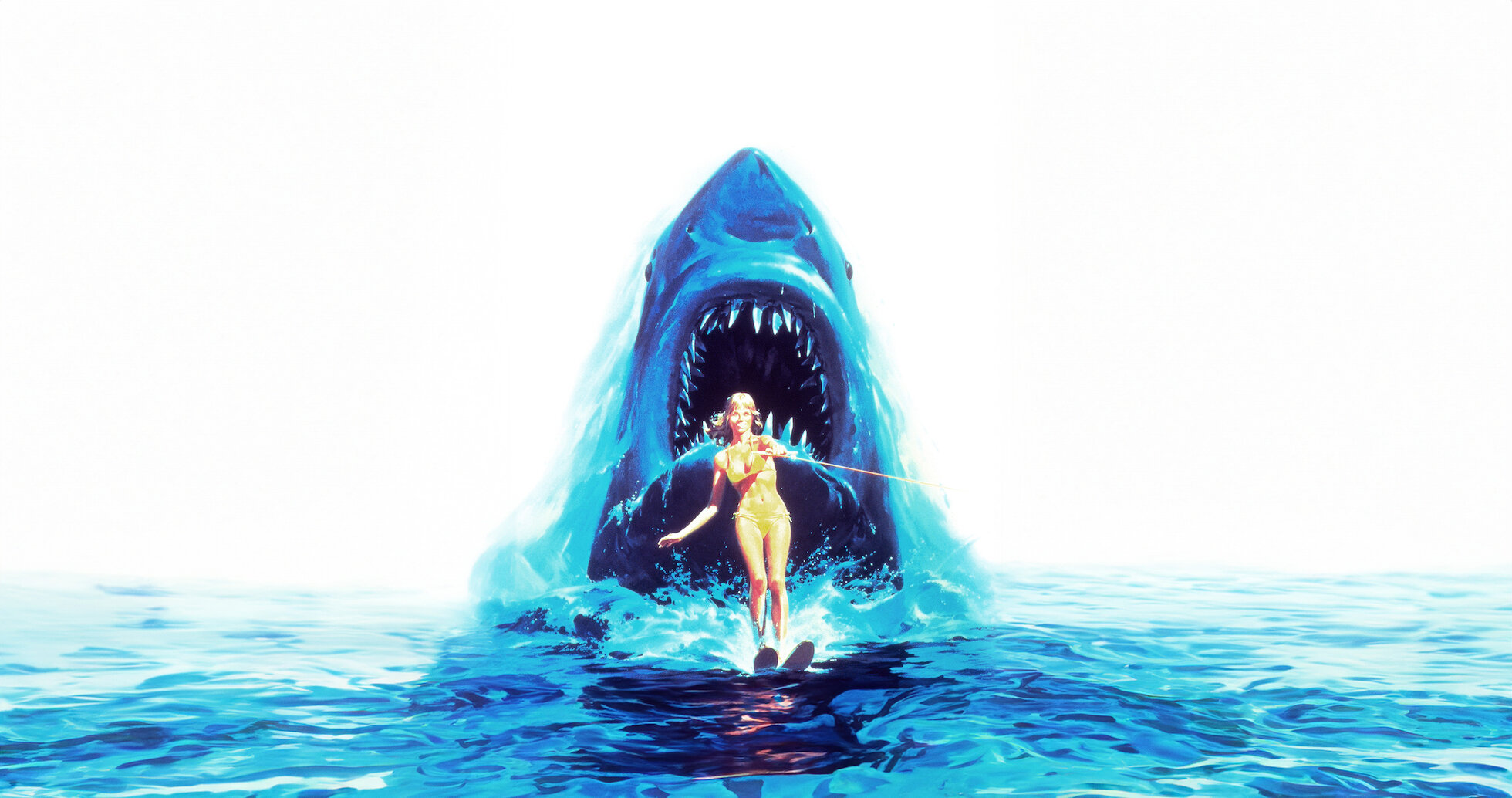 Jaws 2 New JAWS 2 4K Artwork Is Fresh Twist On Thrilling Shark Chase