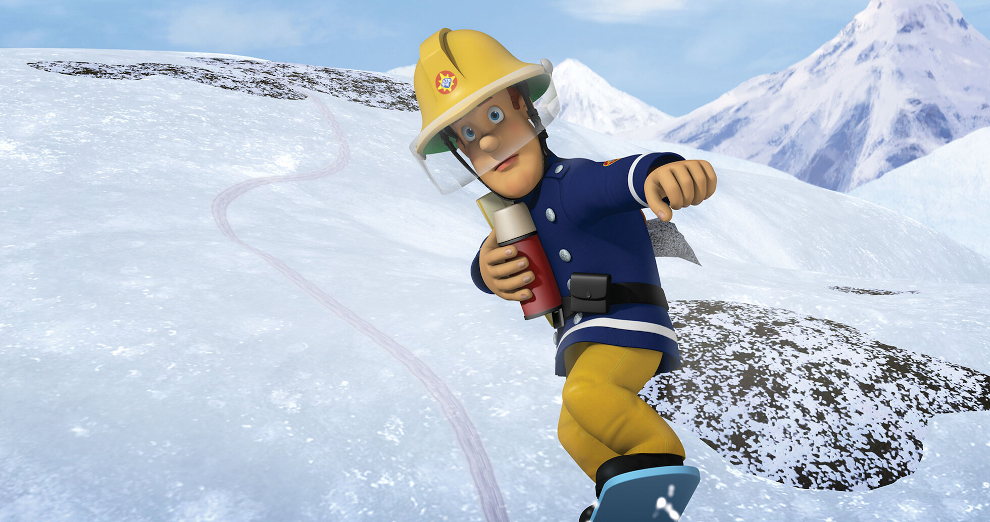 Fireman Sam Elvis Canadh Na Gormacha